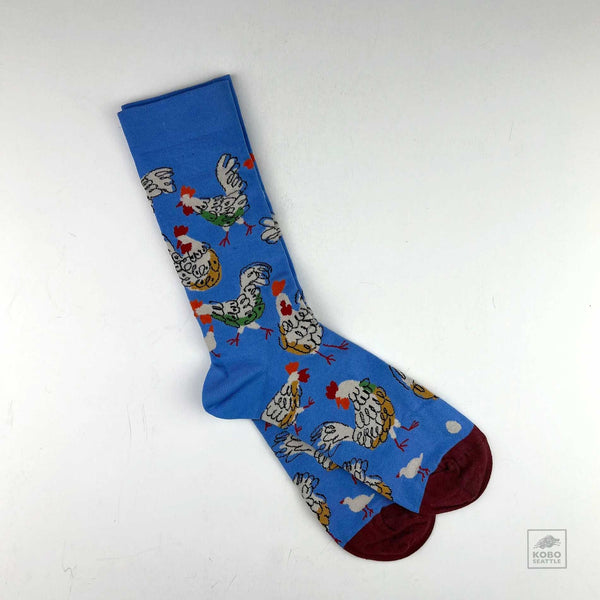Chicken Socks - KoboSeattle